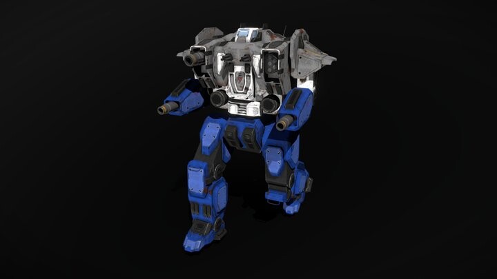 ArtStation - Medium Mech Gunstar