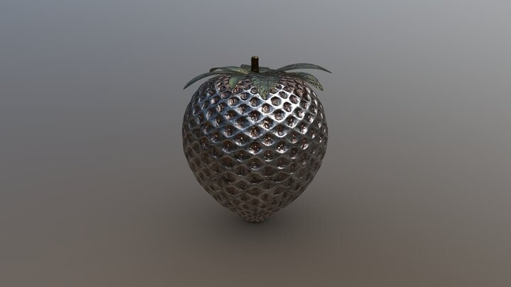 ArtStation - Metal Strawberry