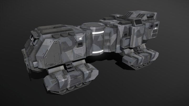 ArtStation - Scifi Mobile HQ