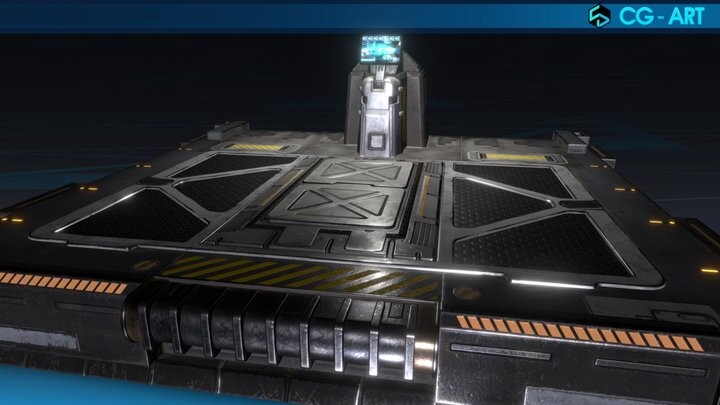 ArtStation - Mechanical Floor_PBR