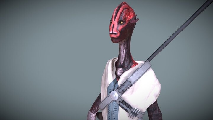 ArtStation - Alien Concept 3D