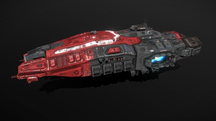 ArtStation - Pirate Clan Bloodskulls Carrier Warlord