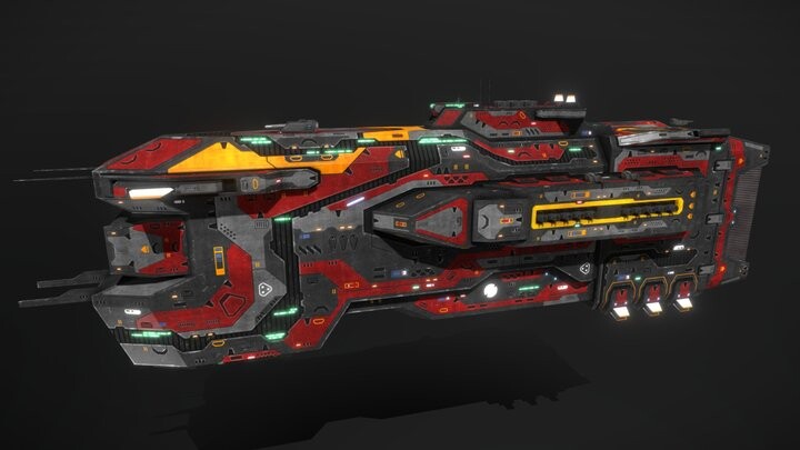 ArtStation - Proteus Class Cruiser