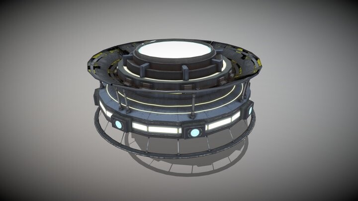 ArtStation - Floating Platform