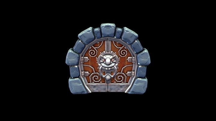 ArtStation - Dungeon Door