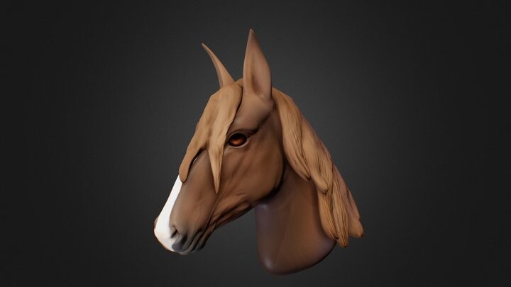 ArtStation - horse 3D Model