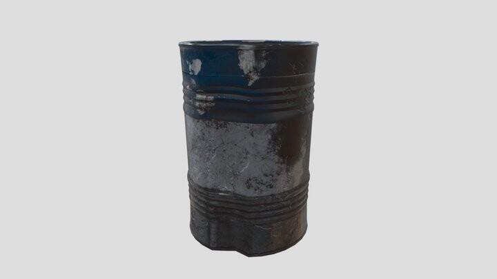 ArtStation - Oil Drum