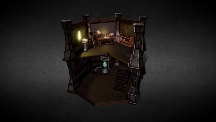 ArtStation - Magical Room