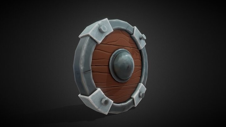 ArtStation - Stylized Shield