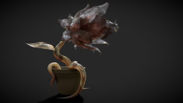 ArtStation - Concept Flower Monster