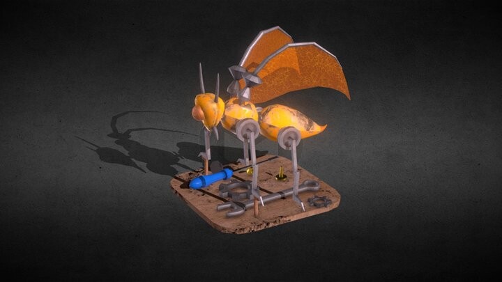 ArtStation - • Robotic insect
