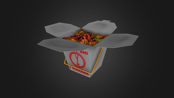 ArtStation - Chinese Food Box