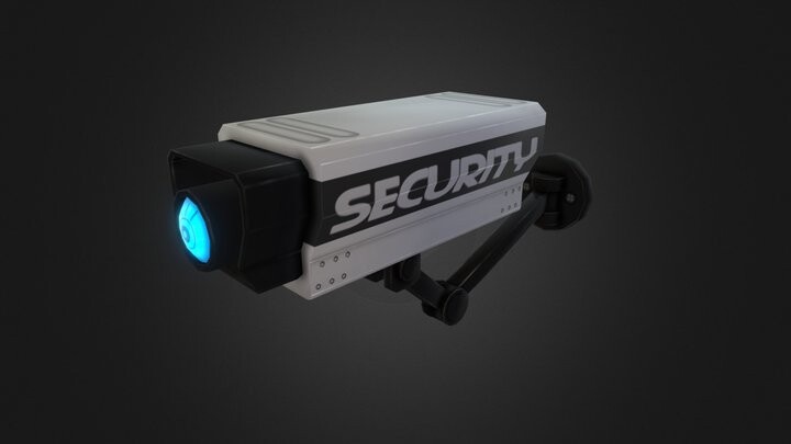 ArtStation - SCI-FI Security Camera