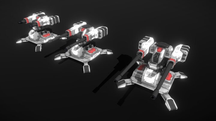 ArtStation - Ballistic Turret