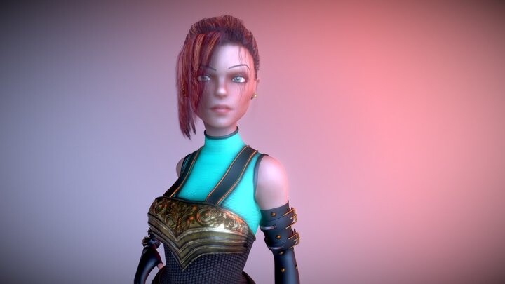 ArtStation - Sam - Somnivores game main character from Fire Game Studios