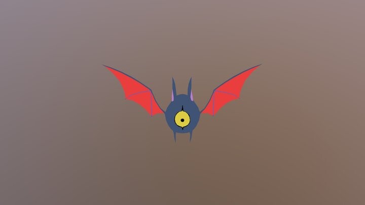 ArtStation - Low Poly Bat creature