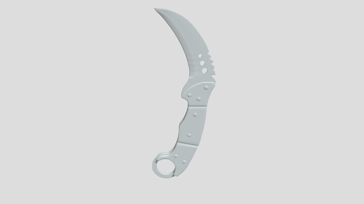 ArtStation - Counter Strike Talon Knife