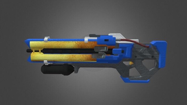 ArtStation - Soldier 76 Weapon