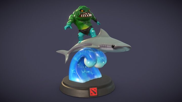 ArtStation - Tidehunter - DOTA 2