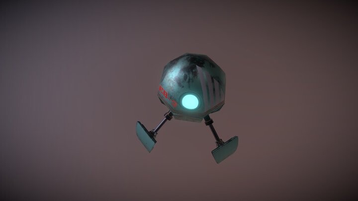 ArtStation - Low Poly Robot