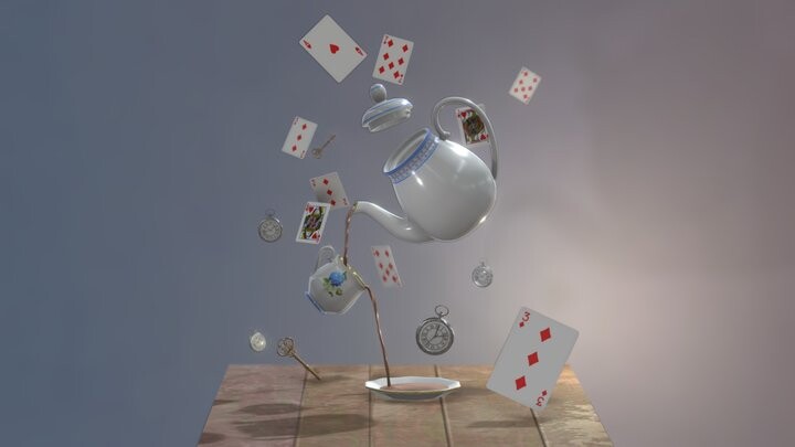 ArtStation - Mad Tea Party