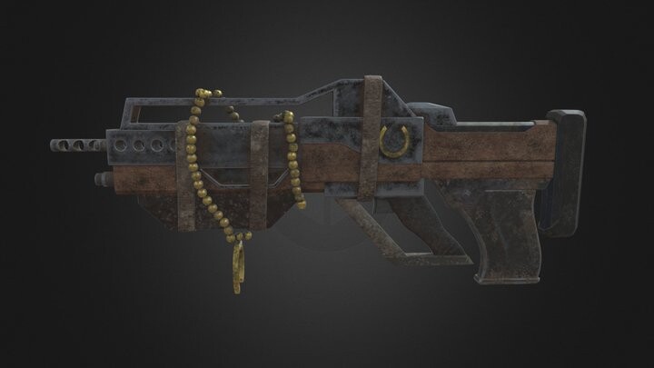 ArtStation - Pulse Riffle Project