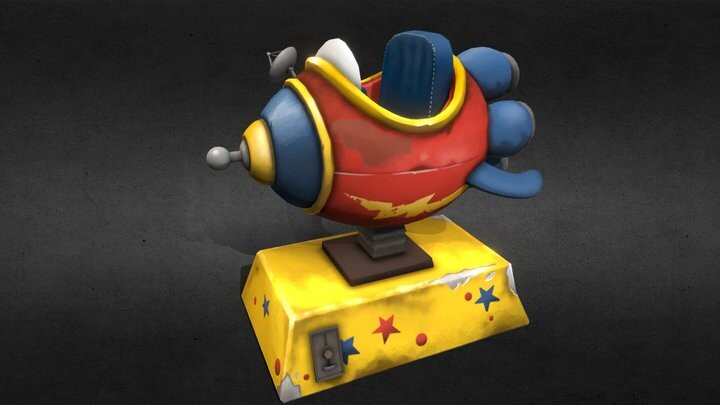 ArtStation - Rocket ship ride