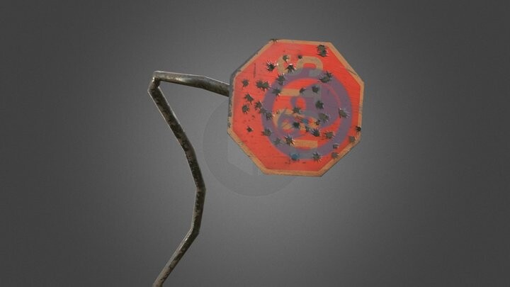 ArtStation - Broken Sign