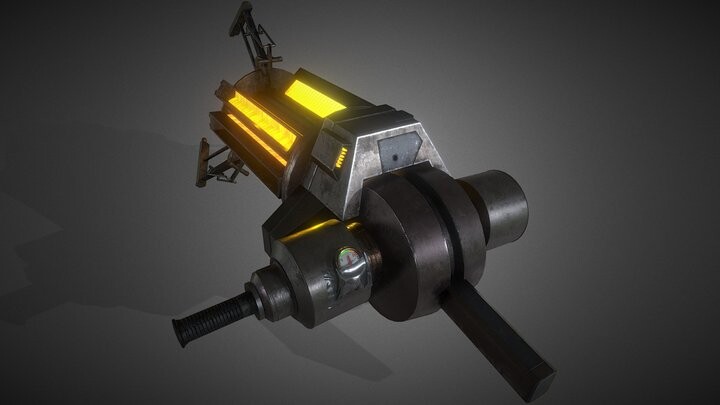ArtStation - Gravity Gun - Half Life (Fan Made)