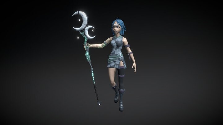 ArtStation - Moon Character