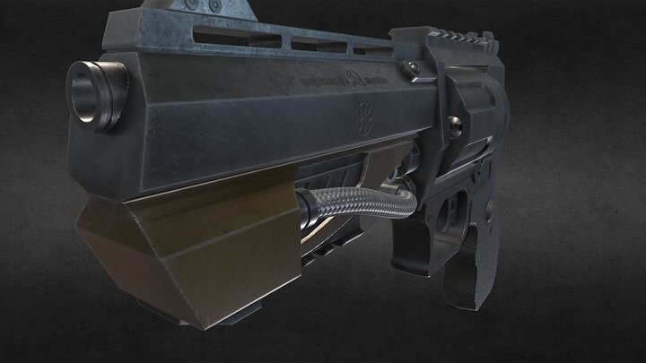 ArtStation - Centurion gun from the video game Singularity