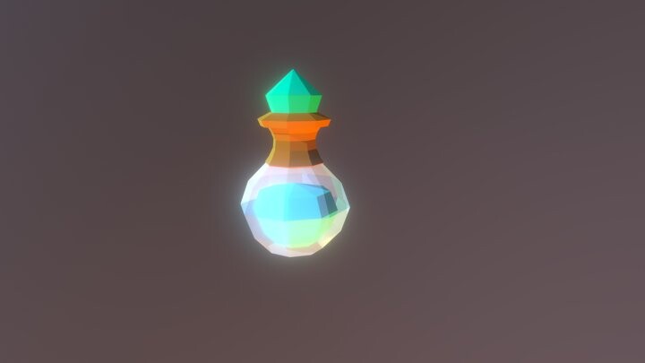ArtStation - Low poly potion