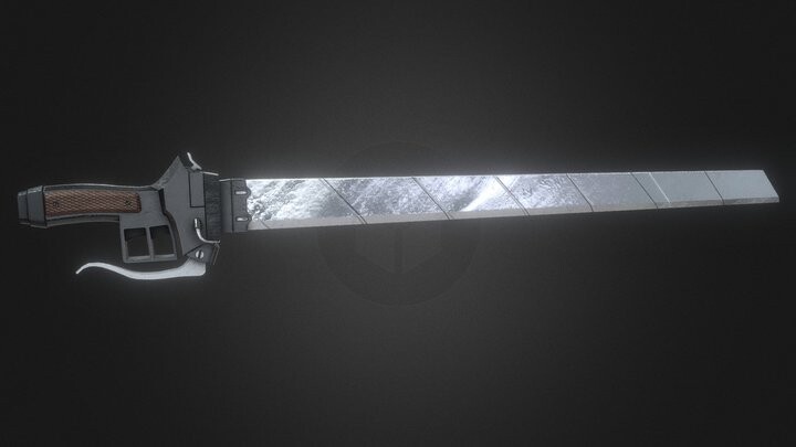 ArtStation - Attack on Titan 3DMG Blades