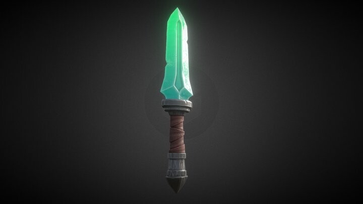 ArtStation - Stylized Dagger