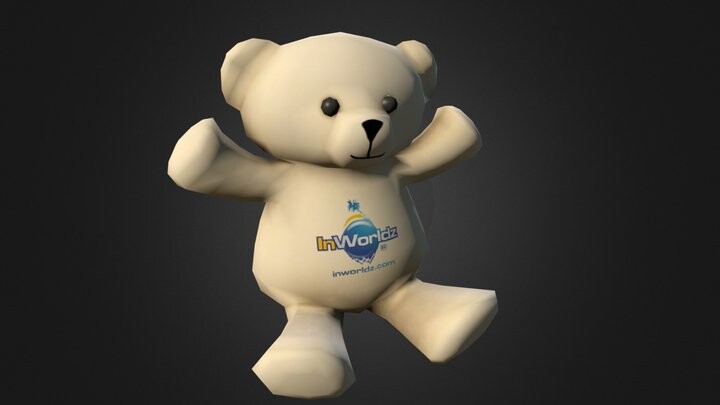 ArtStation - InWorldz Valentine Bear