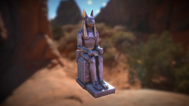 ArtStation - Anubis Seated