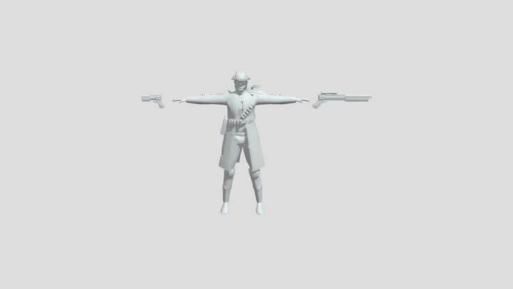 ArtStation - Low Poly Hunter