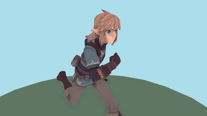 ArtStation - Link Run Cycle