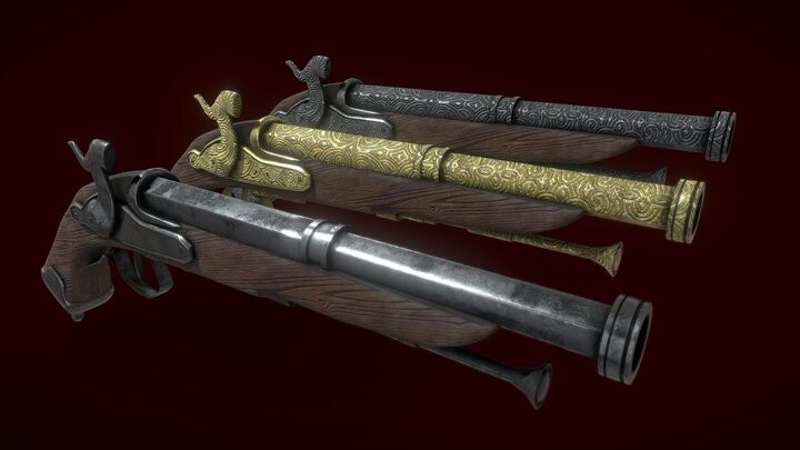 ArtStation - Percussion Guns