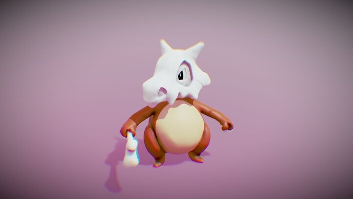 ArtStation - Cubone 3D Model