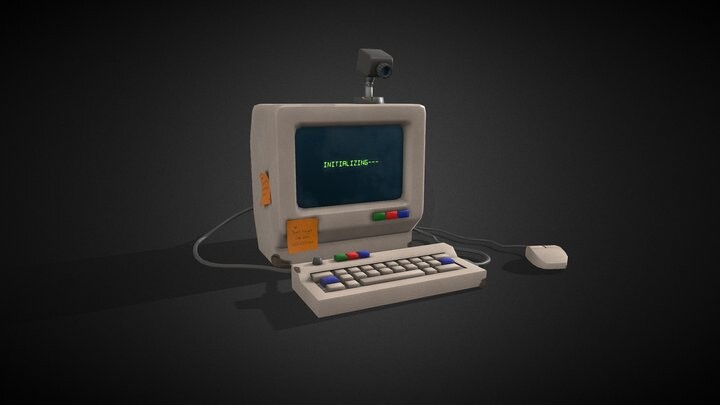 ArtStation - Stylized Computer