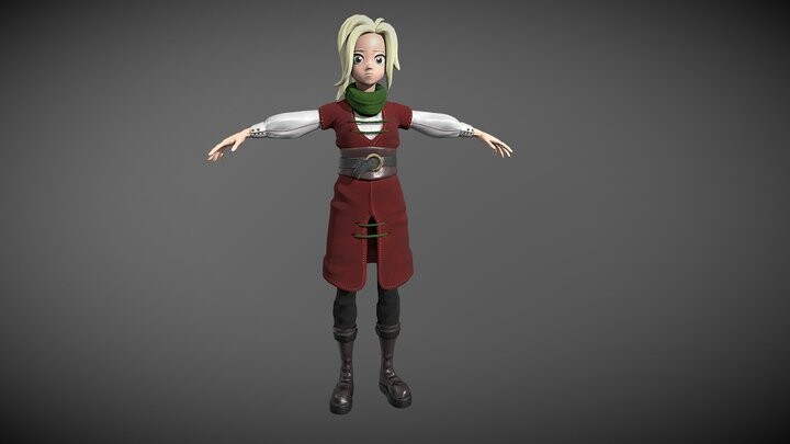 Artstation Female Character 