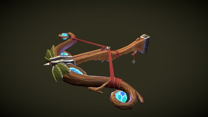 ArtStation - Stylized Crossbow