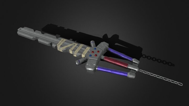 ArtStation - Fenrir Keyblade