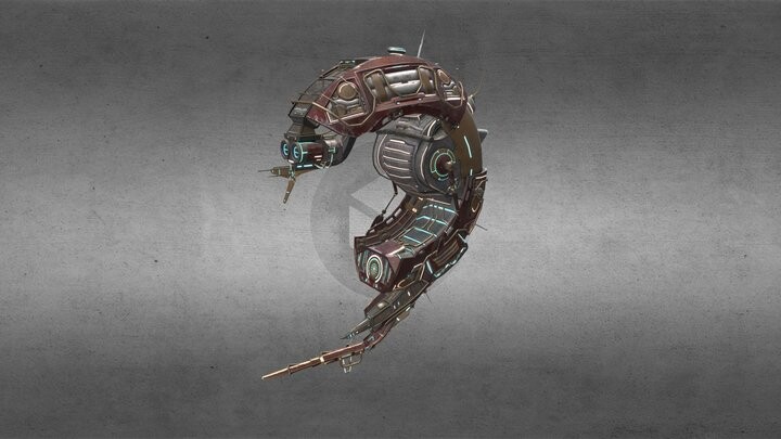 ArtStation - Shrimp Drone: MD - C9R2 Shrone