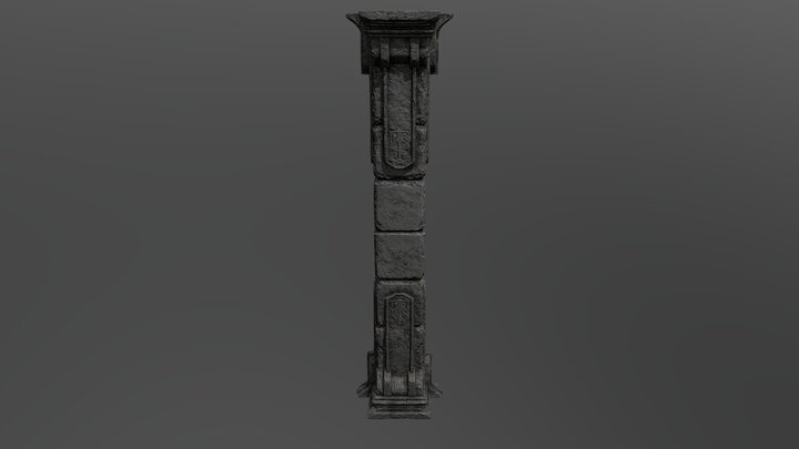 ArtStation - Dwarvish column