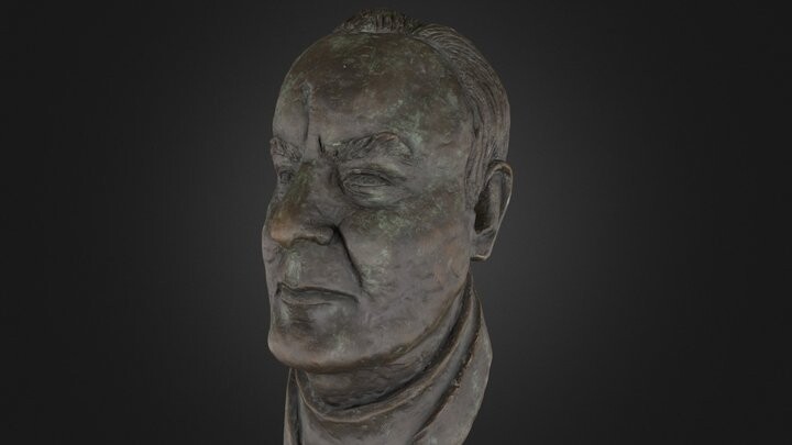 ArtStation - Bust of Leonard Currie