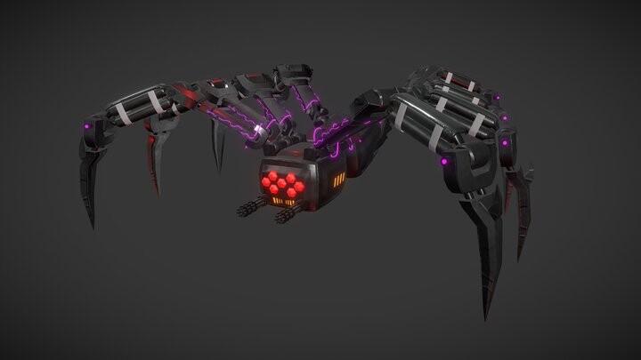 ArtStation - Mecha Spider