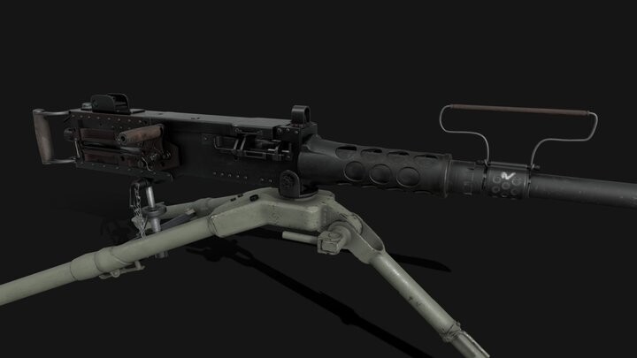 ArtStation - Browning M2HB