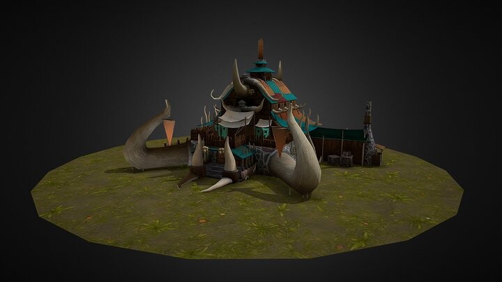 ArtStation - Orc house